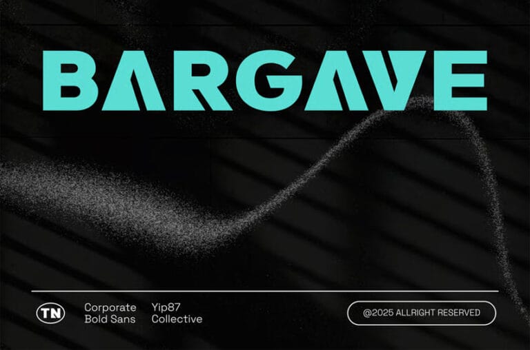 Bargave Font - DaFontHub