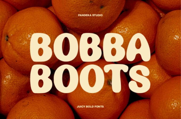 Bobba Boots Font - DaFontHub