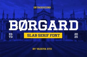 Borgard Font - DaFontHub