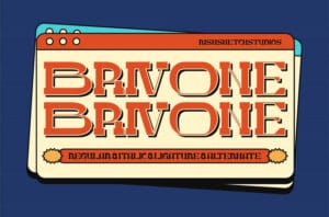 Brivone Font - DaFontHub