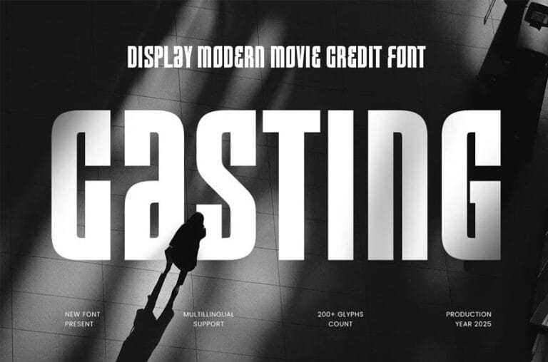 Casting Font - DaFontHub