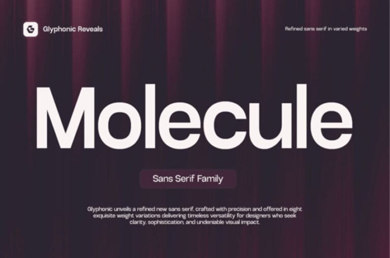Gc Molecule Font - DaFontHub