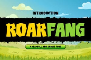 Roar Fang Font - DaFontHub