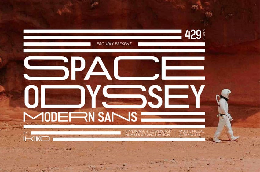 Space Odyssey Font - DaFontHub
