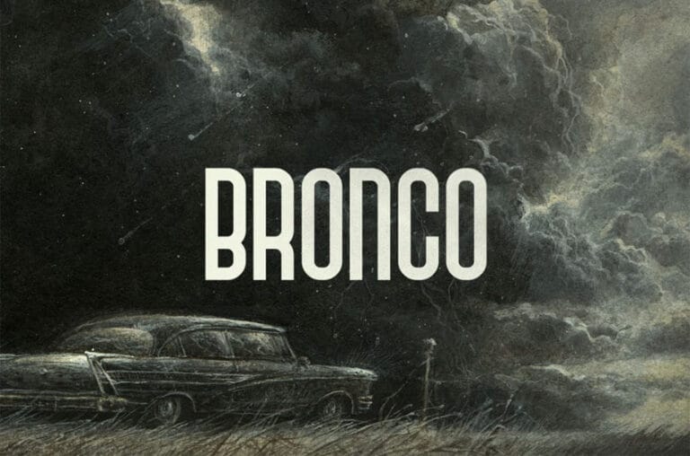 Bronco Font - DaFontHub