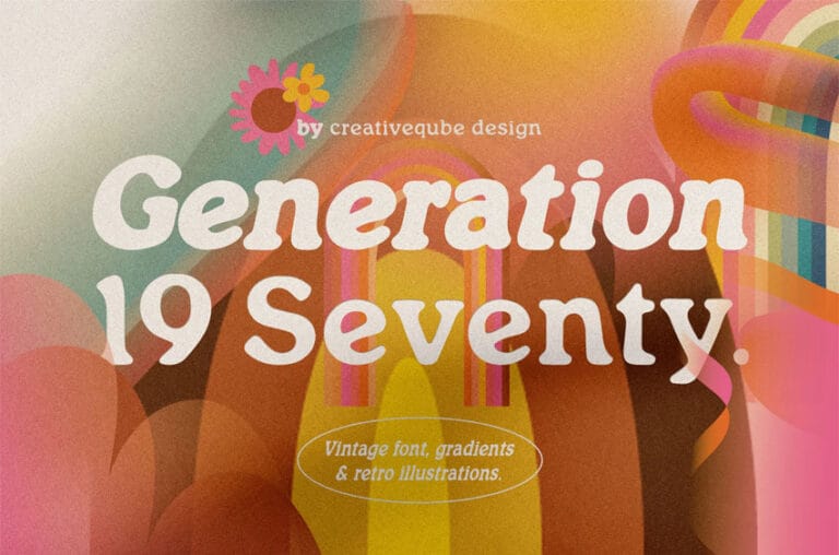 Generation 1970 Font - DaFontHub