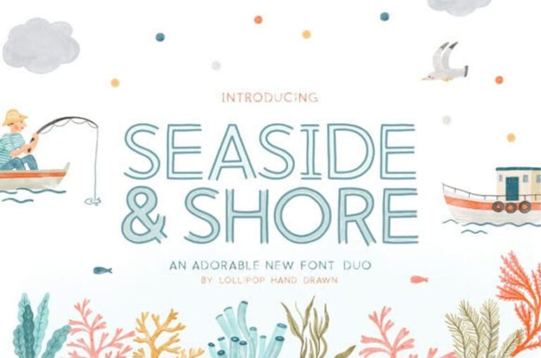 Seaside and Shore Font - DaFontHub