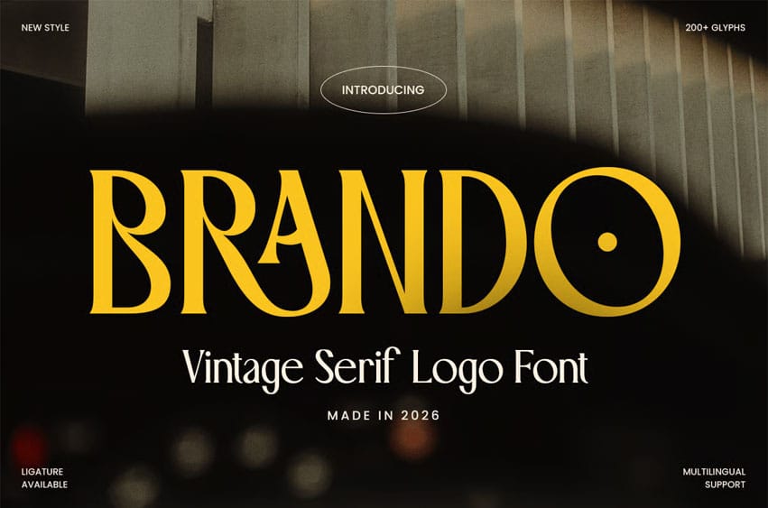 Brando Font - DaFontHub