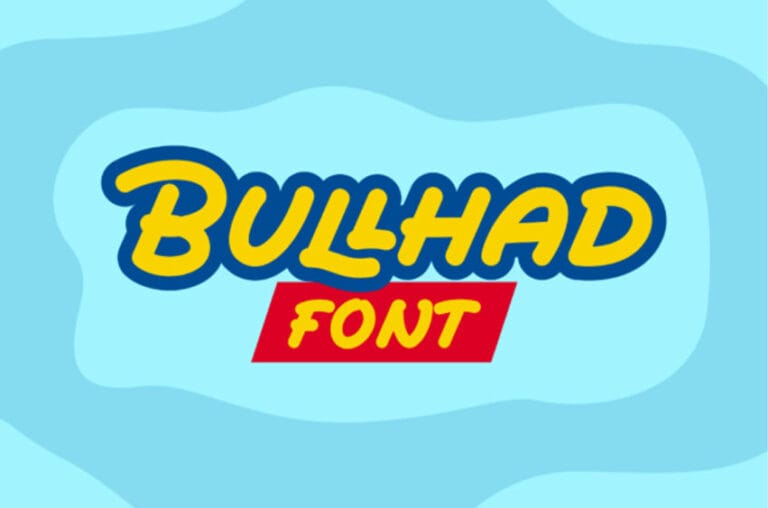 Bullhad Font - DaFontHub