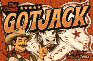 Gotjack Font - DaFontHub