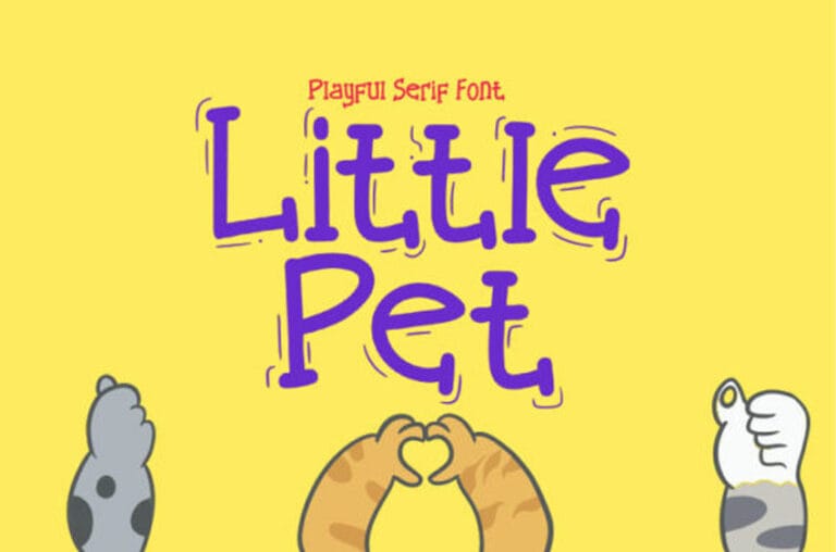 Little Pet Font - DaFontHub