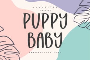 Puppy Baby Font - DaFontHub