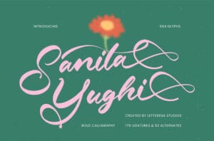 Sanita Yughi Font - DaFontHub